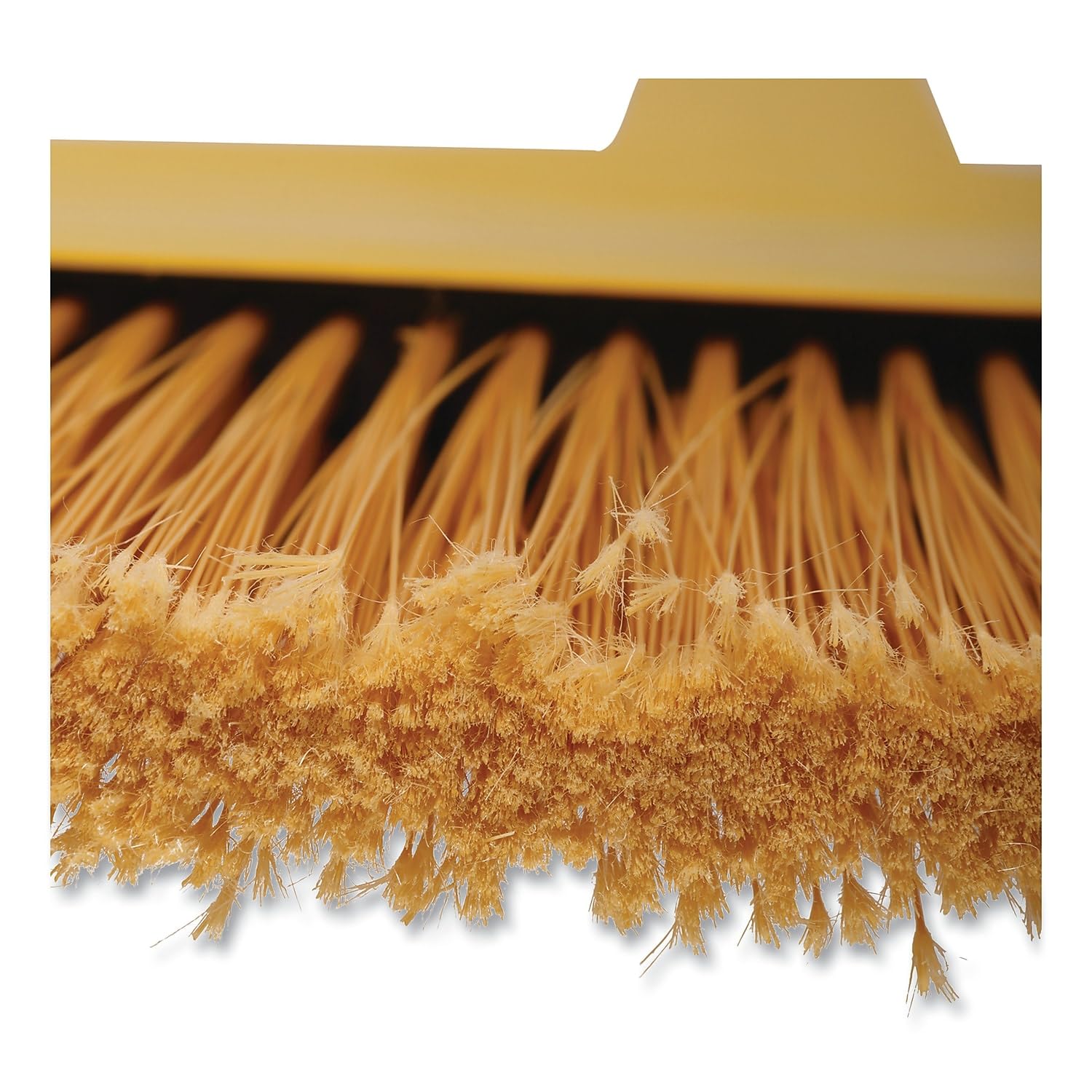 Boardwalk 932ACT Angler Broom, 53 Handle, Yellow, 12/carton