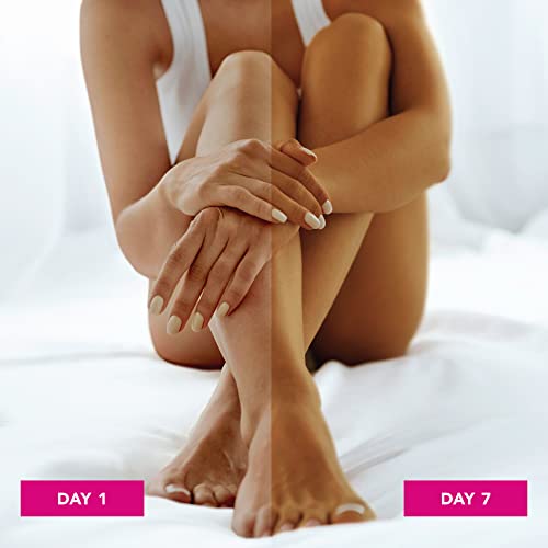 Jergens Natural Glow Self Tanner Body Lotion, Sunless Tanning, Medium to Deep Skin Tone, Daily Moisturizer with Coconut Oil, Vitamin E and Antioxidants 10 Oz