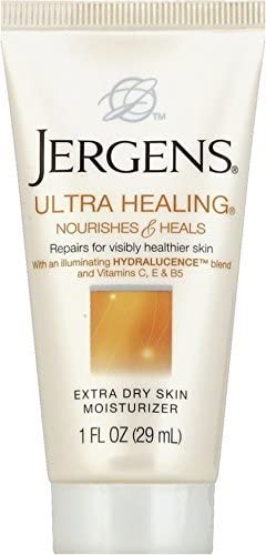 Jergens Ultra Healing Extra Dry Skin Moisturizer, 1 Fl Oz (Pack of 6)