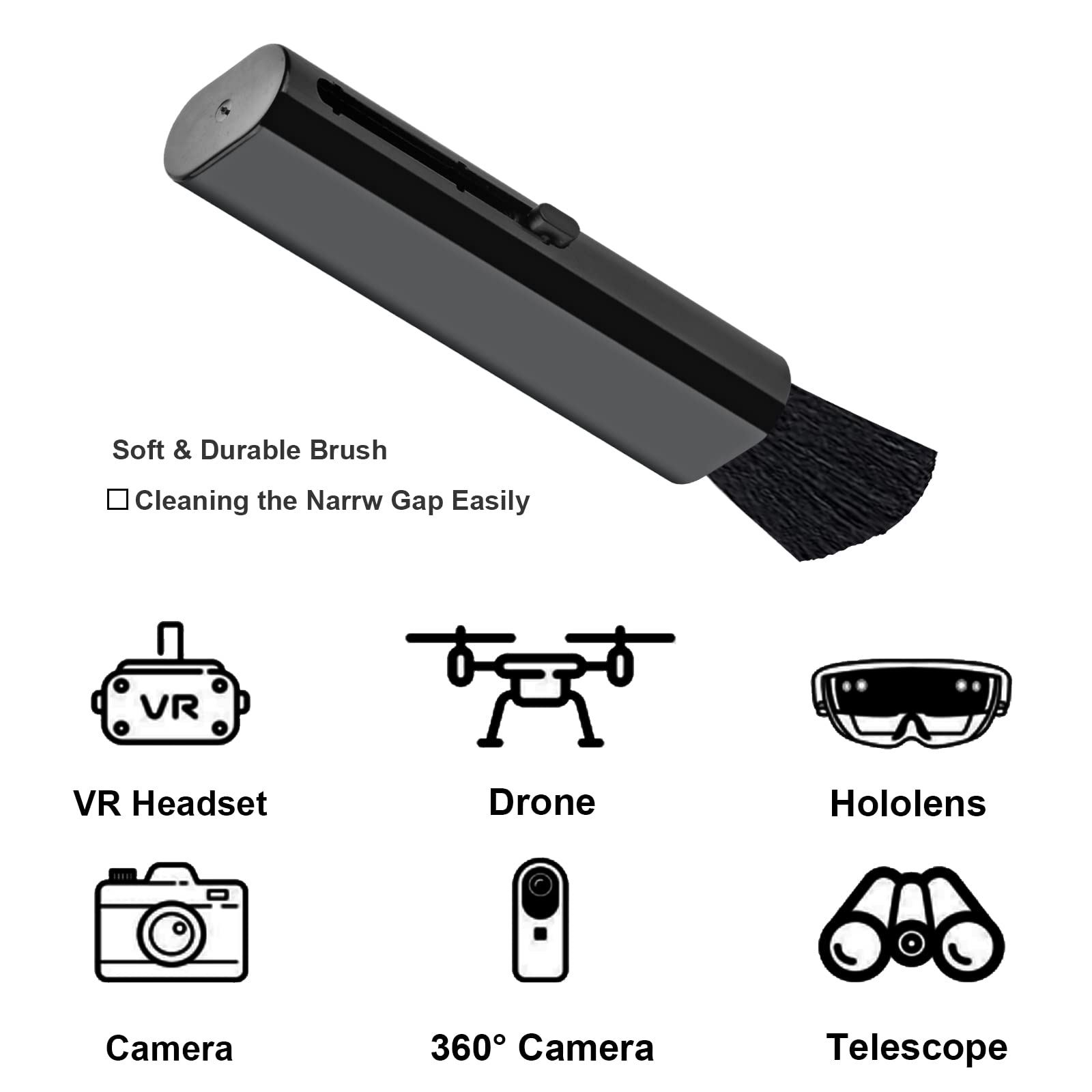 Silicone Controller Grip for Quest 2 Accessories, with VR Headset Lens Cleaning Pen, Thumb Button Cap,Protective Lens Cover, Silicone Face Cover Sweat Guard Anti-Leakage Pad (Black)