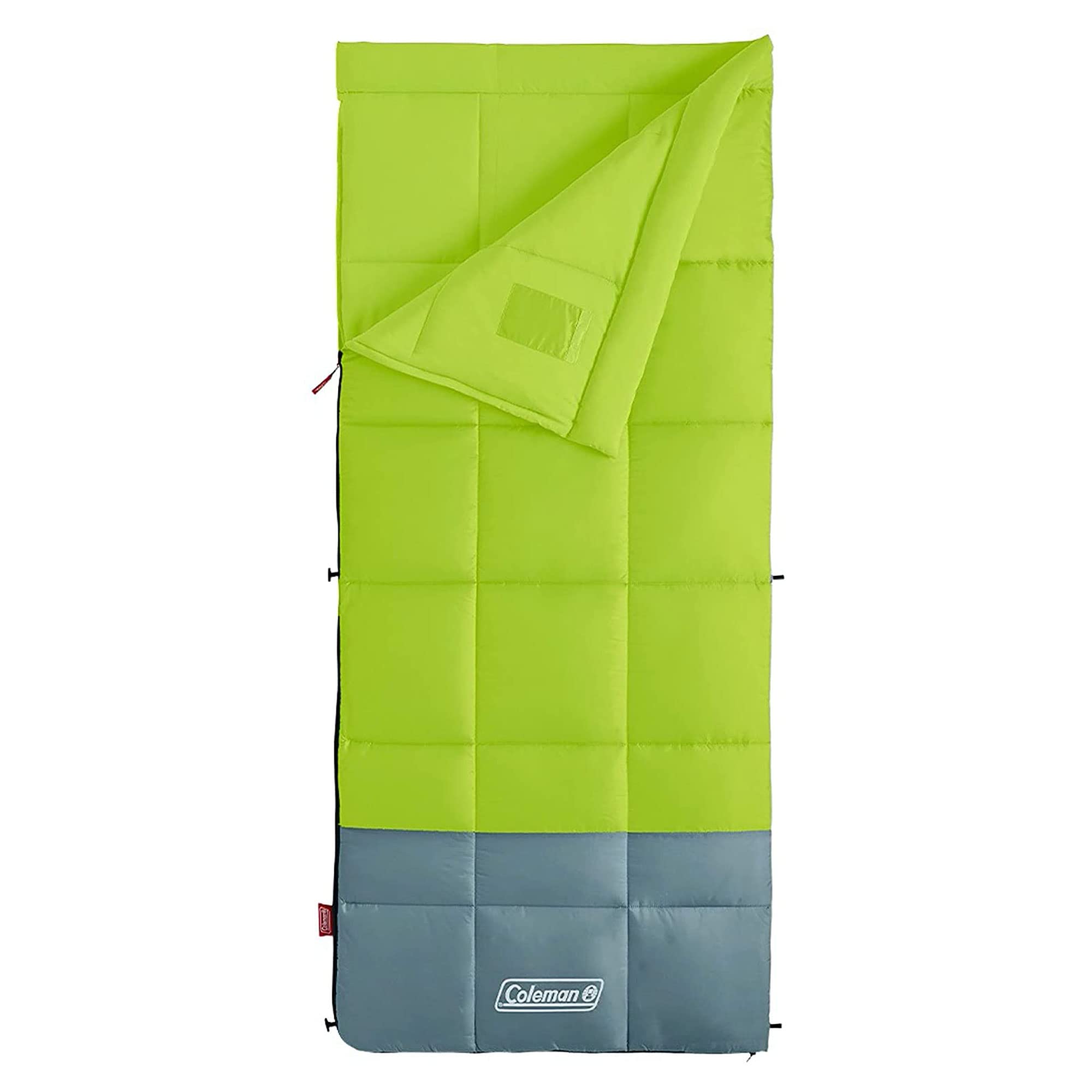 Coleman Kompact Sleeping Bag, Indoor/Outdoor Lightweight Sleeping Bag for Adults, 20°F/30°F/40°F Options for Camping, Hiking, Backpacking with Included Compression Sack; Big & Tall