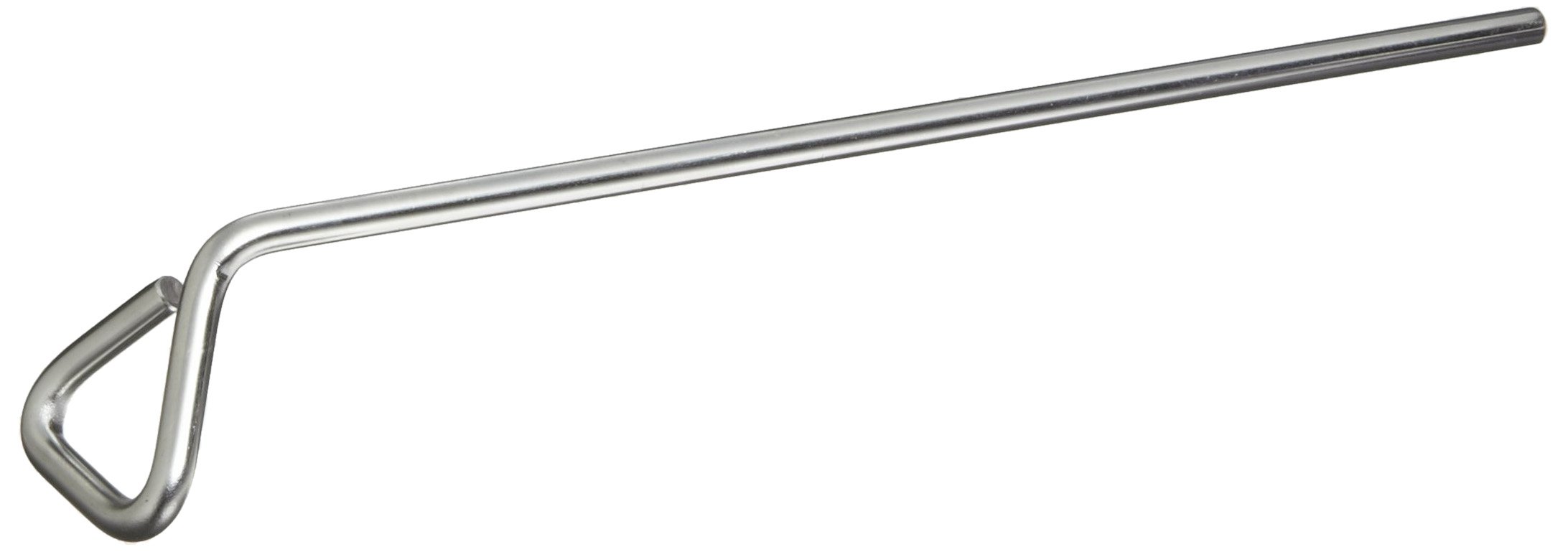 Heathrow Scientific HS86655 Stainless Steel Large Bacterial Cell Spreader, 33mm Bar Width, 8" Handle Length,