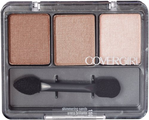 CoverGirl Eye Enhancers 3 Kit Shadow, Shimmering Sands 110, 0.14-Ounce Packages (Pack of 3)