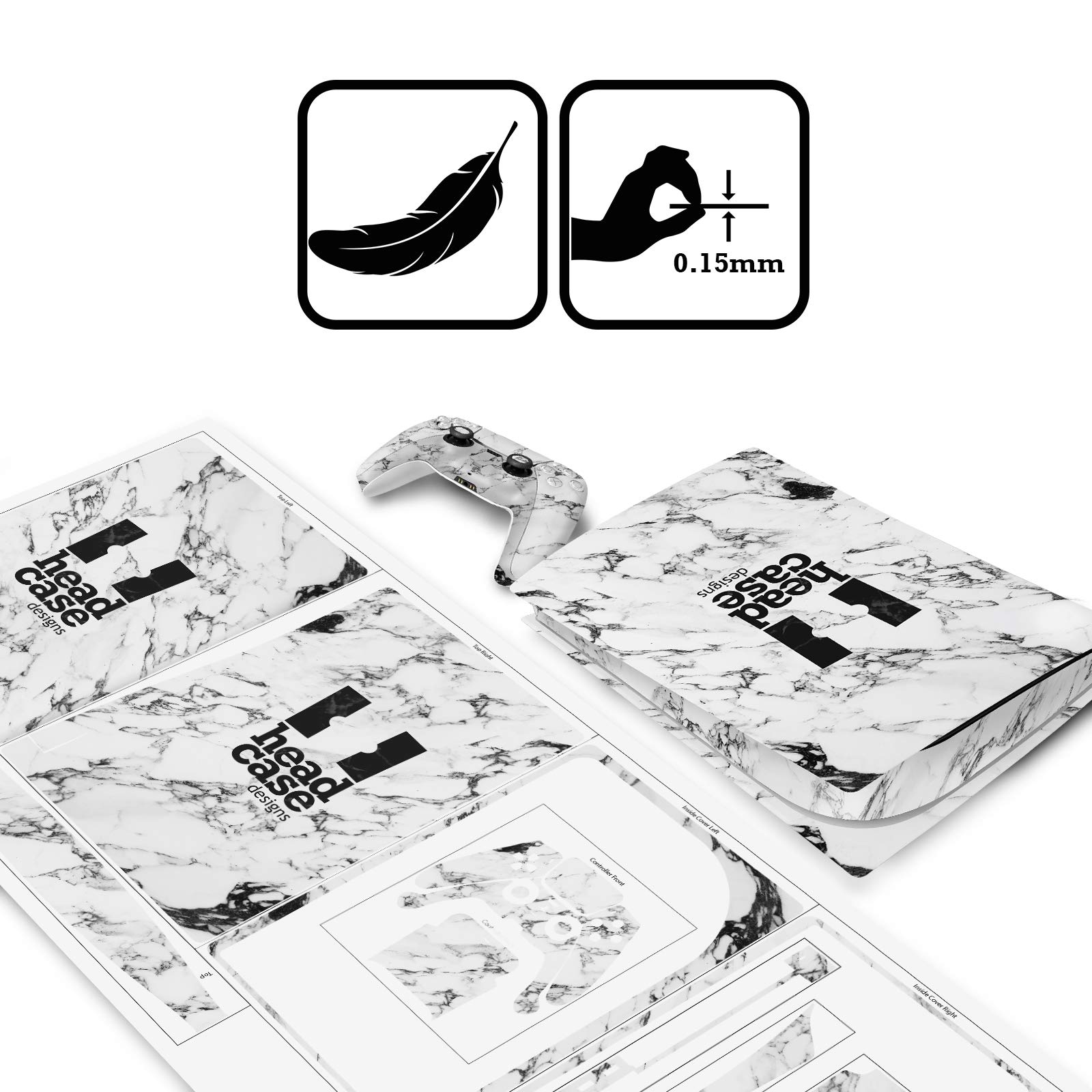 Head Case Designs Officially Licensed Far Cry 6 Graphics Logo Vinyl Faceplate Sticker Gaming Skin Decal Cover Compatible With Sony PlayStation 5 PS5 DualSense Controller