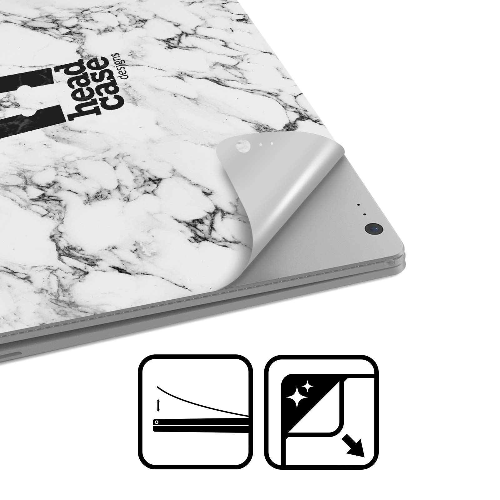 Head Case Designs Officially Licensed Assassin's Creed Half Typography Vinyl Sticker Skin Decal Cover Compatible with Microsoft Surface Pro 4/5/6