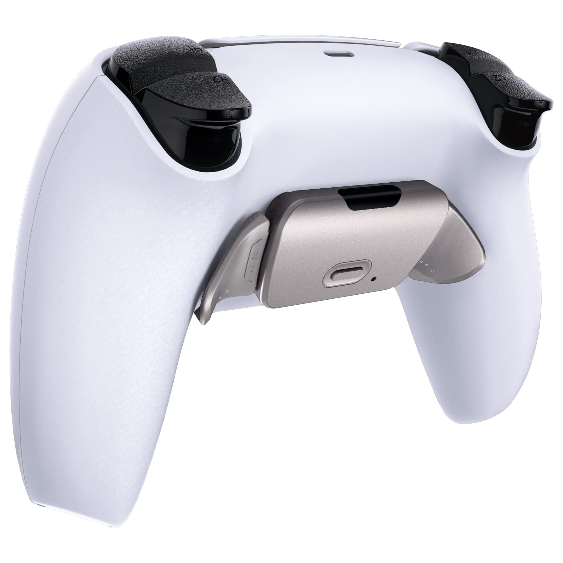 Silver Real Metal Buttons (RMB) Version K1 K2 Buttons Housing & Remap PCB Board for PS5 Controller eXtremeRate Rise Remap Kit – NOT Included The Controller & Flex Cables and Other Rise Accessories