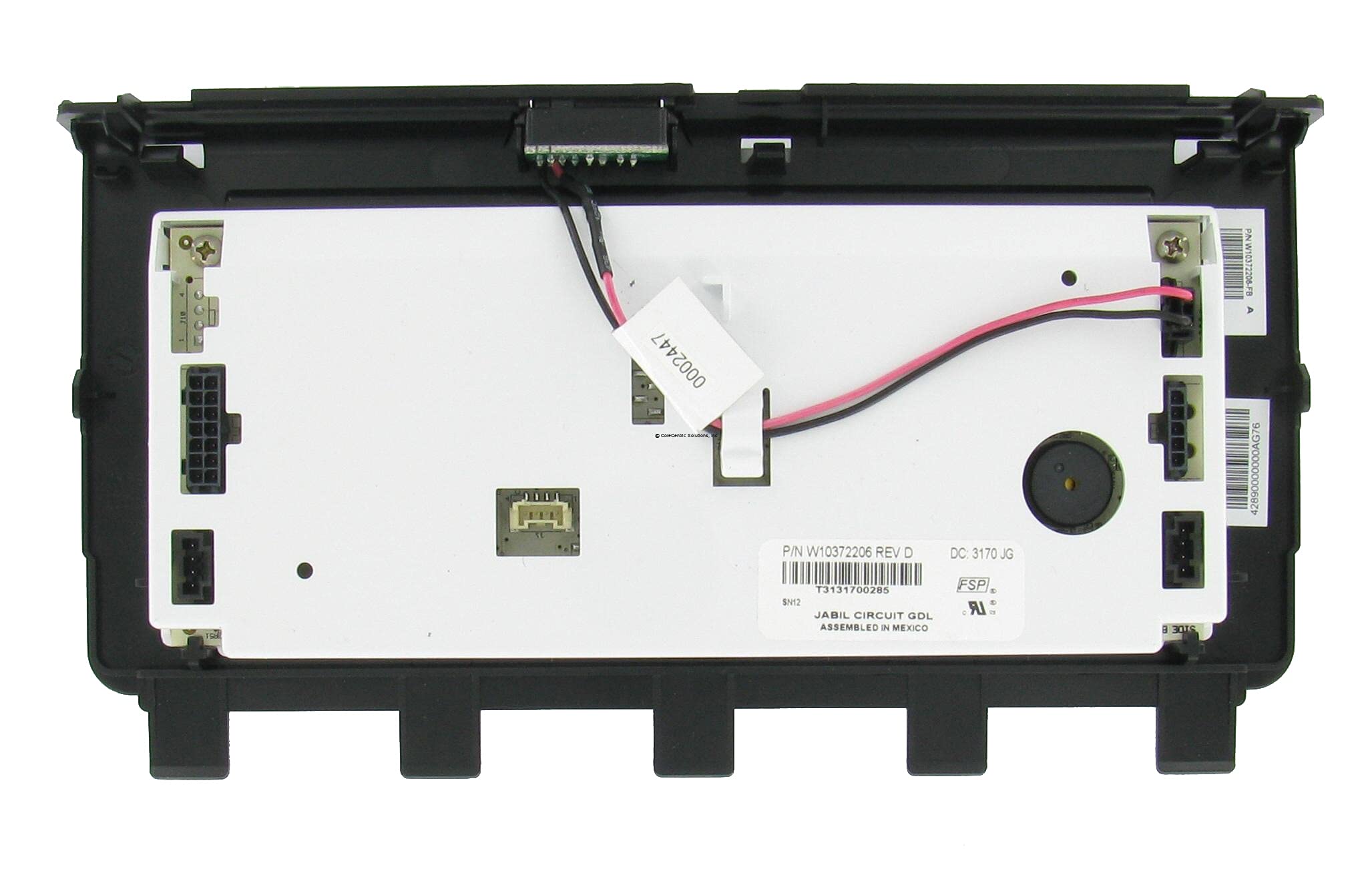 CoreCentric Remanufactured Refrigerator Electronic Control Board Replacement for Whirlpool W10372206 / WPW10372206