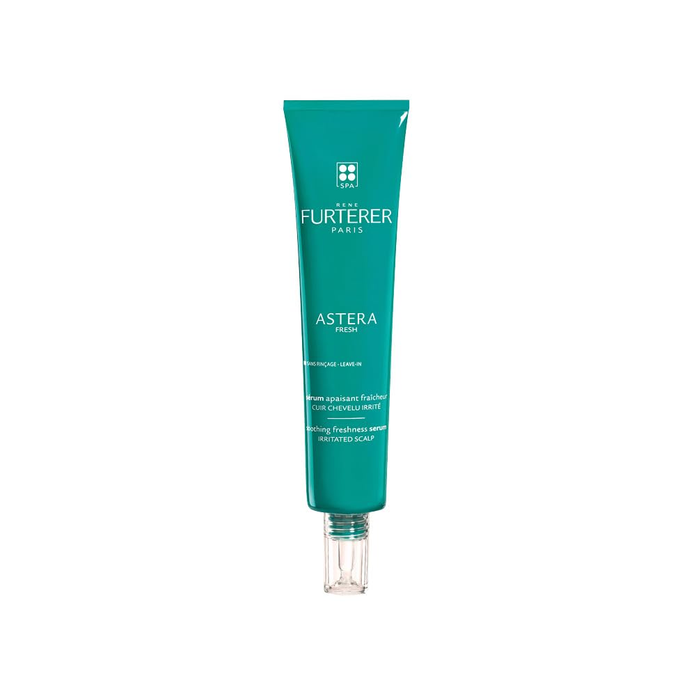 Rene Furterer ASTERA FRESH Soothing Freshness Serum - Cool & Soothe Sensitive Scalps - Mint & Eucalyptus - Paraben & Silicone-Free - 2.5 fl. oz.