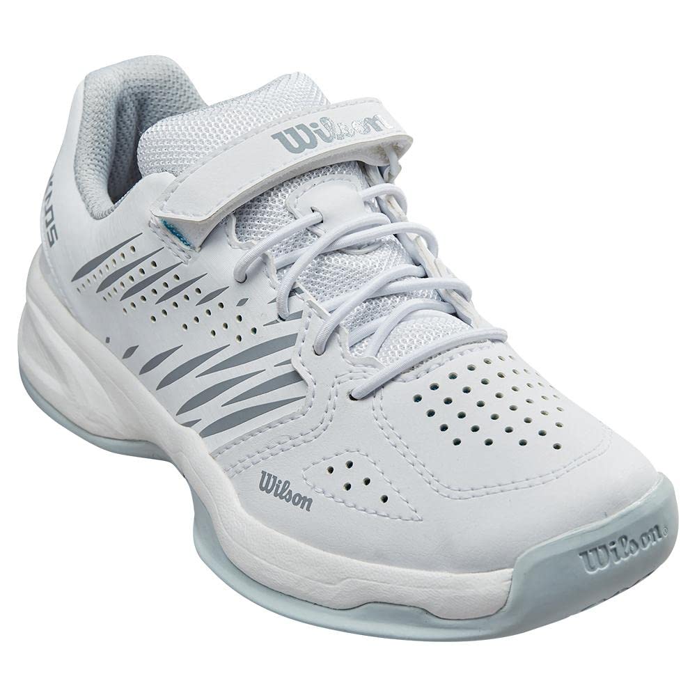 WILSON KAOS 2.0 K (Little Kid) White/Pearl Blue/Vivid 13 Little Kid Medium