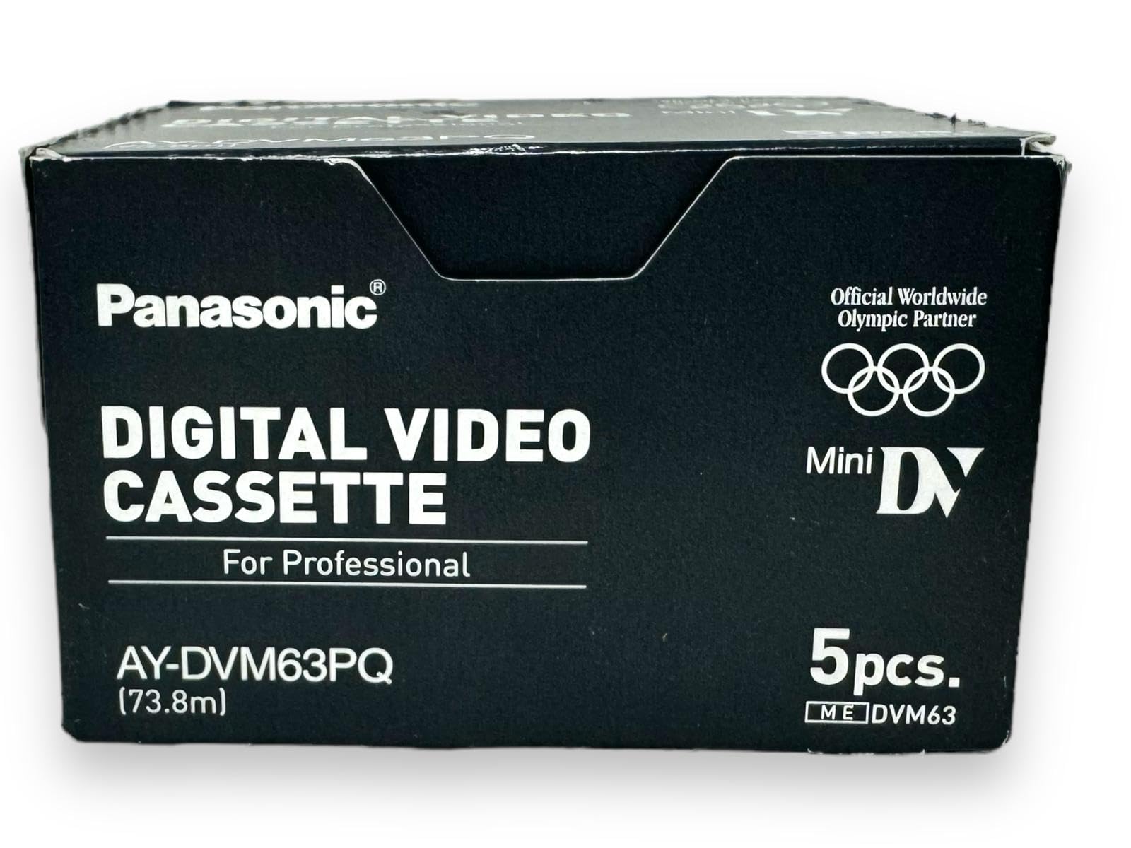Panasonic AY-DVM63PQ DV Cassette Pack 5 For Professional