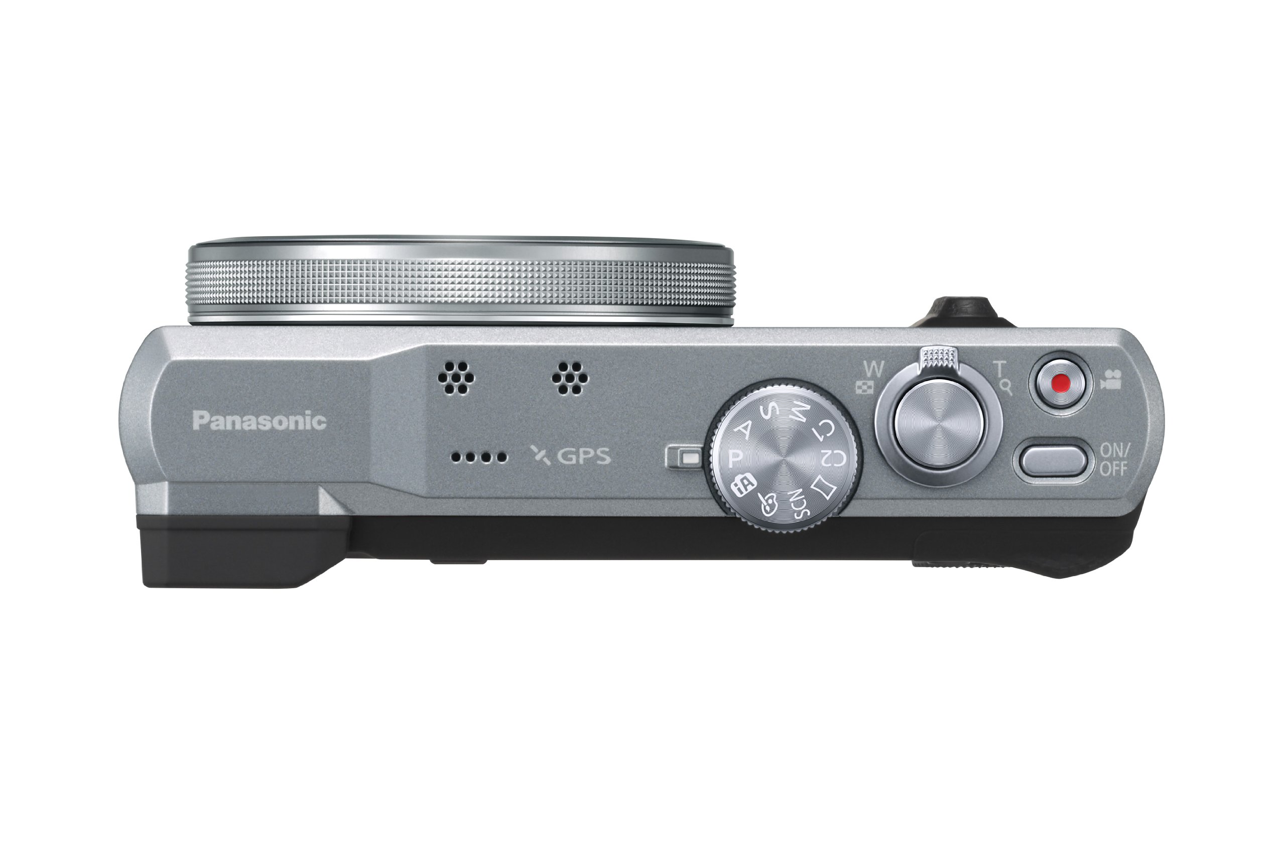 Panasonic DMC-ZS40S Digital Camera with 3.0-Inch LCD (Silver)
