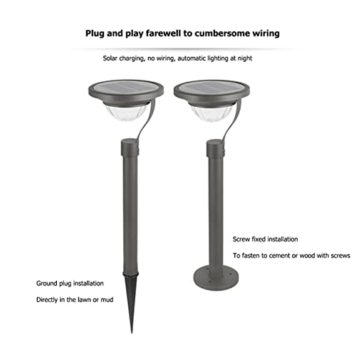 WHYSFX Solar Lawn Light Waterproof Outdoor LED Super Bright Home Decorative for Courtyard Garden Landscape Lawn lamp
