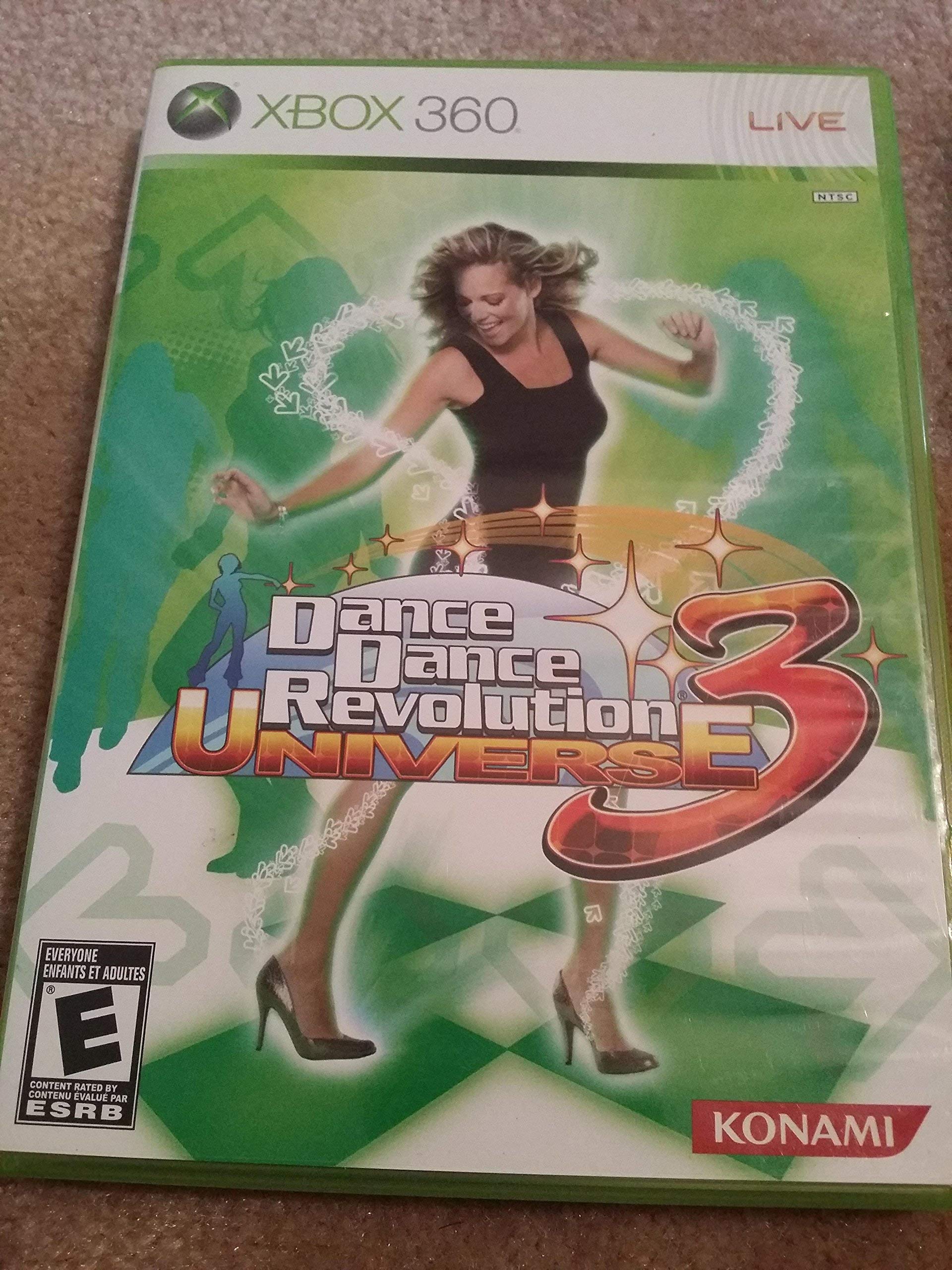 DDR Universe 3 *GAME ONLY* Compatible with Microsoft XBOX 360 Game (Renewed)