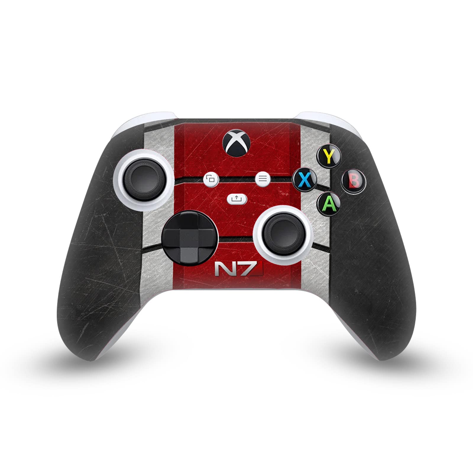 Head Case Designs Officially Licensed EA Bioware Mass Effect N7 Logo Armor Graphics Vinyl Sticker Gaming Skin Decal Cover Compatible With Xbox Series X/S Controller