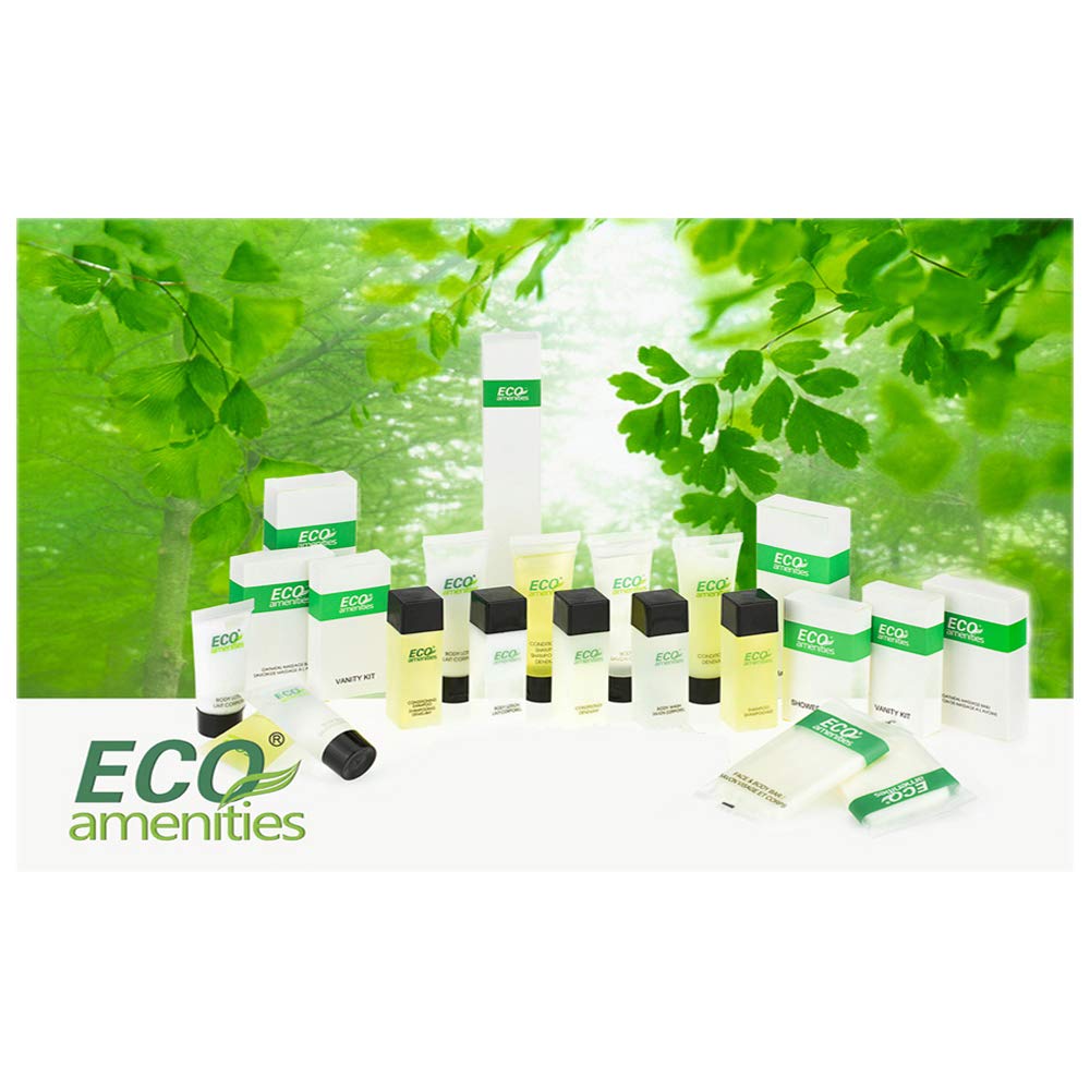 ECO Amenities Travel Toothbrush Kit - Manual Disposable Toothbrush with Toothpaste, in Individually Wrapped Paper Box, 100 Sets per Case - Travel Set for Hotels and Hospitality