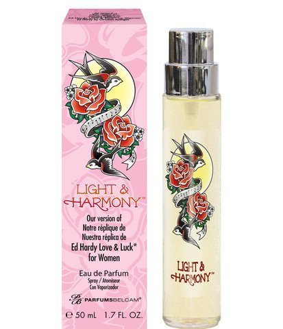 PB ParfumsBelcam Light & Harmony Our Version of Ed Hardy Love & Luck Roller-Ball Fragrance, 0.34 Fluid Ounce