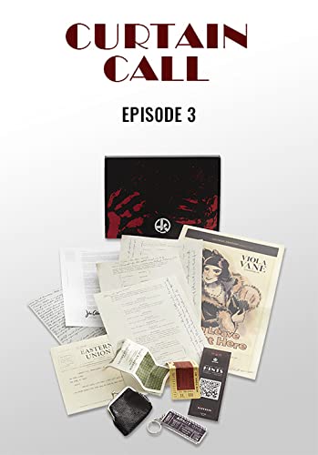Hunt A Killer: Curtain Call - Complete Box Set, Murder Mystery Game, Take on the Unsolved Case as an Independent Challenge, for Date Night or with Family & Friends as Detectives for Game Night