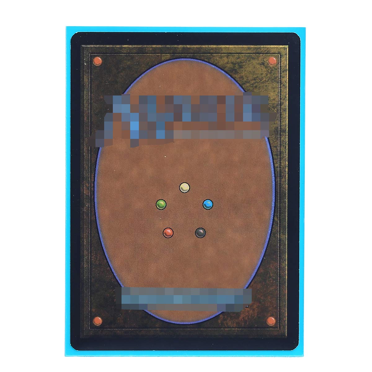DeELF 500 ct TCG MTG Card Sleeves Matte (Turquoise Matte)