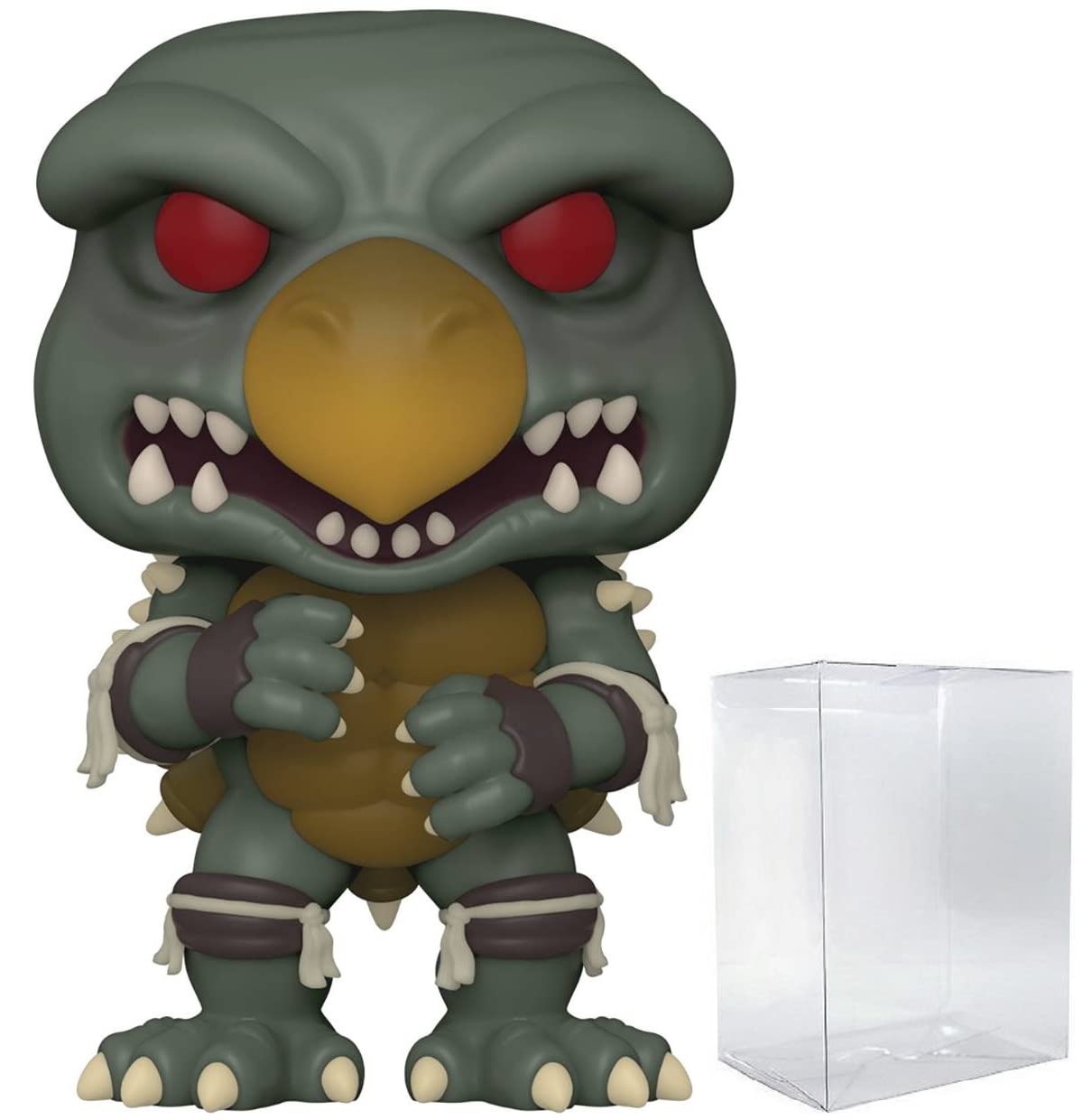 POP Teenage Mutant Ninja Turtles II: Secret of The Ooze - Tokka Funko Pop! Vinyl Figure (Bundled with Compatible Box Protector Case), Multicolored, 3.75 inches