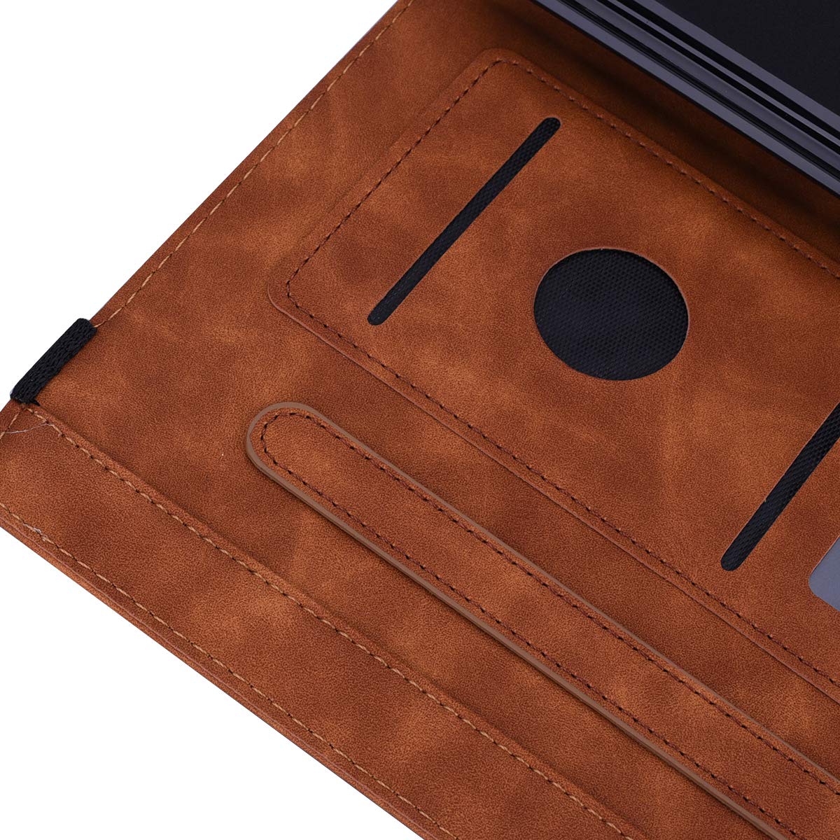 TIPOYOROO iPad Mini 5 Case, iPad Mini 7.9 inch Mini 2/ Mini 3/Mini 4/ Mini 5 Cover, PU Leather Lightweight Slim with Multiple Viewing Angles Card Holders for iPad Mini1/2/3/4/5- Brown