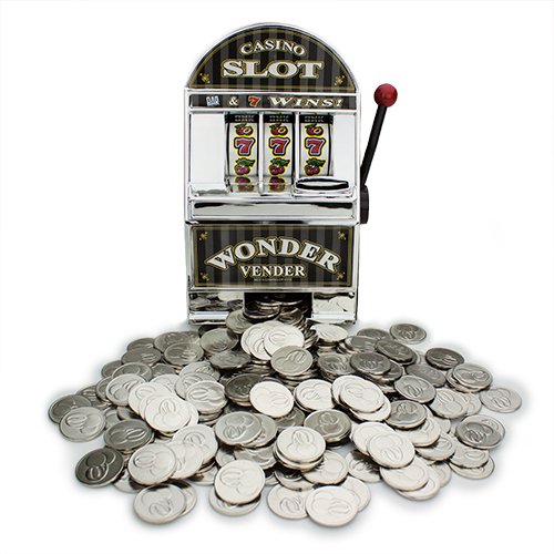Brybelly 500-Count Cherry Slot Machine Tokens β Premium Pachislo & IGT Slot Machine Coins β Great for Casino Games & Skill Stop Slot Machines