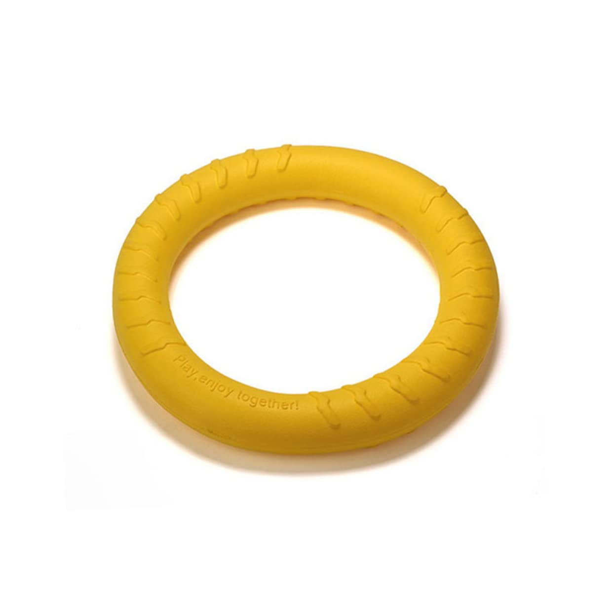 Mipcase Pet Ring Toy Dog Bite Toys Eva Dog Chew Toy Dog Dental Care Ring Dog Ring