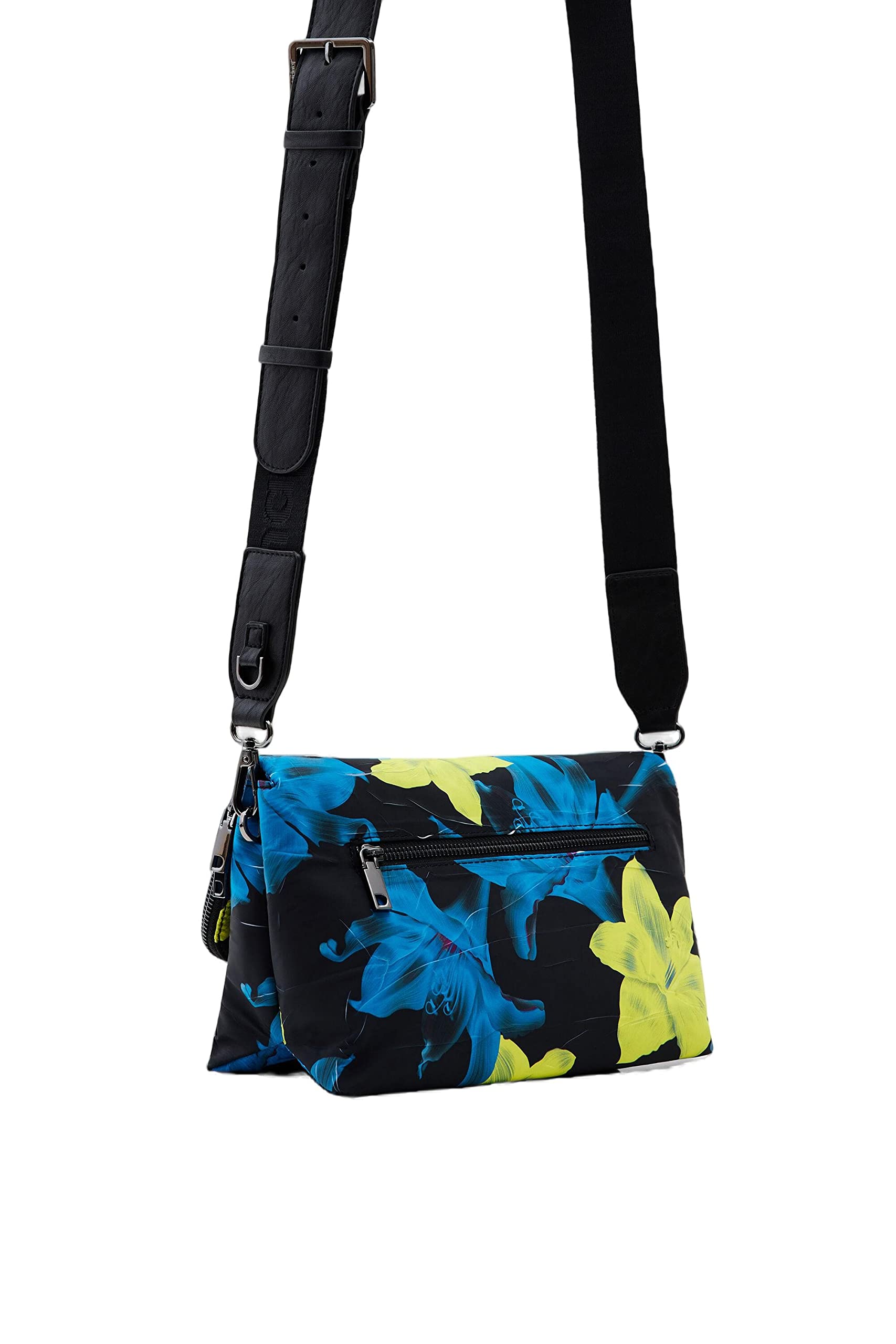 Desigual Accessories Fabric Across Body Bag, Black