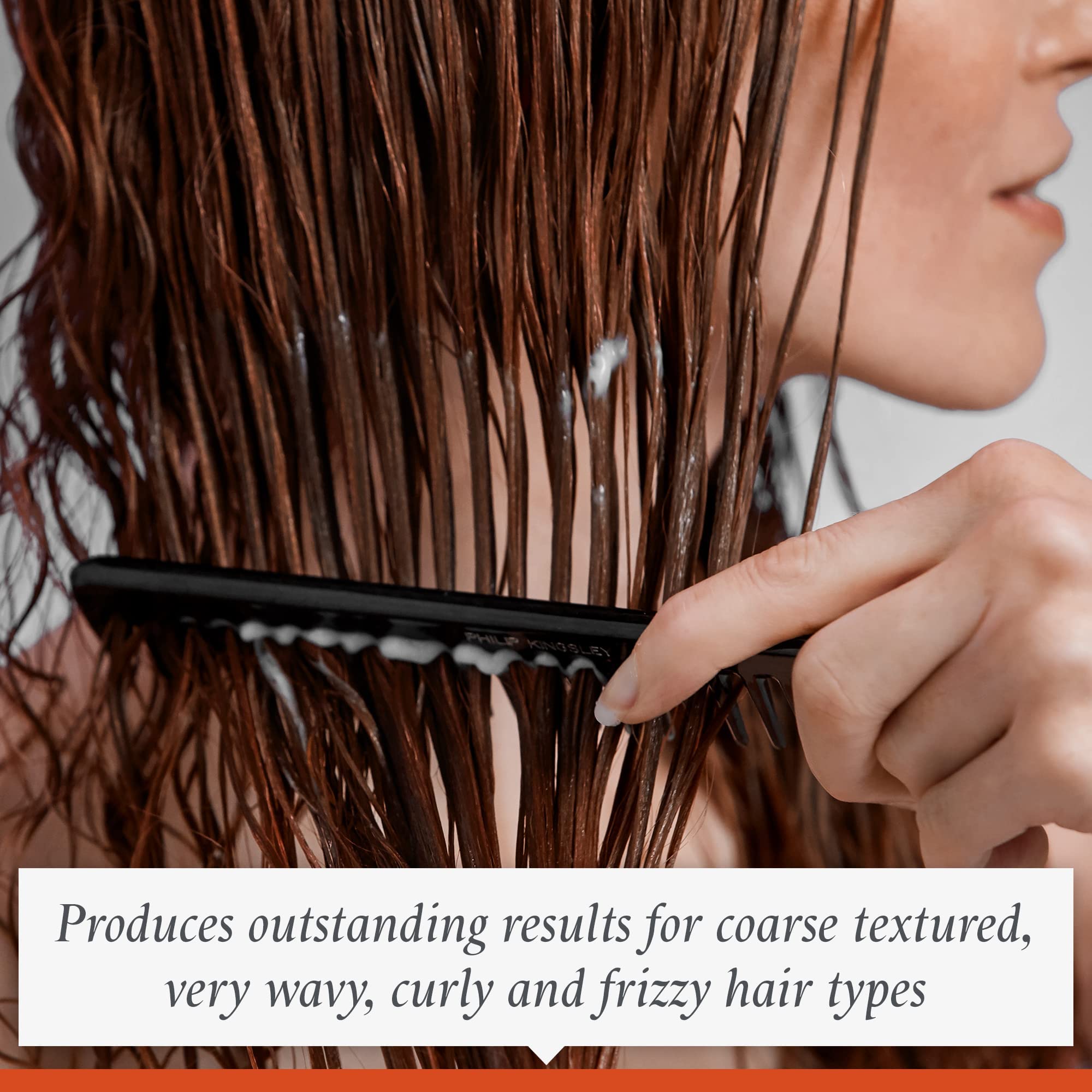 PHILIP KINGSLEY Re-Moisturizing Conditioner Smoothing for Curly, Frizzy, Wavy, Dry, Coarse Hair Hydrating Conditioner Taming, Hydrates, Tames, and Smooths, 2.5 oz