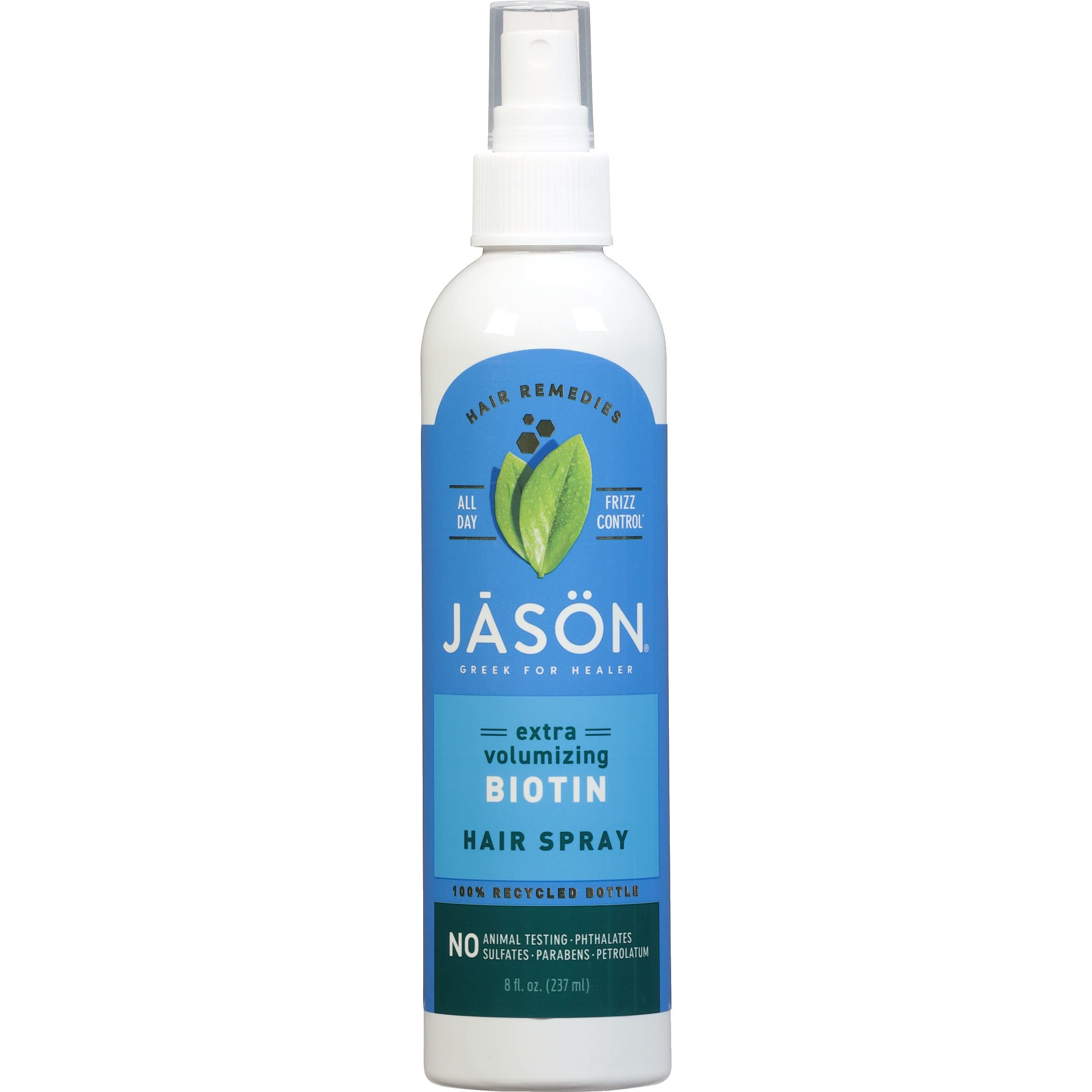 Jason Hair Spray, Thin to Thick Extra Volume, 8 Fl Oz (Packaging May Vary)