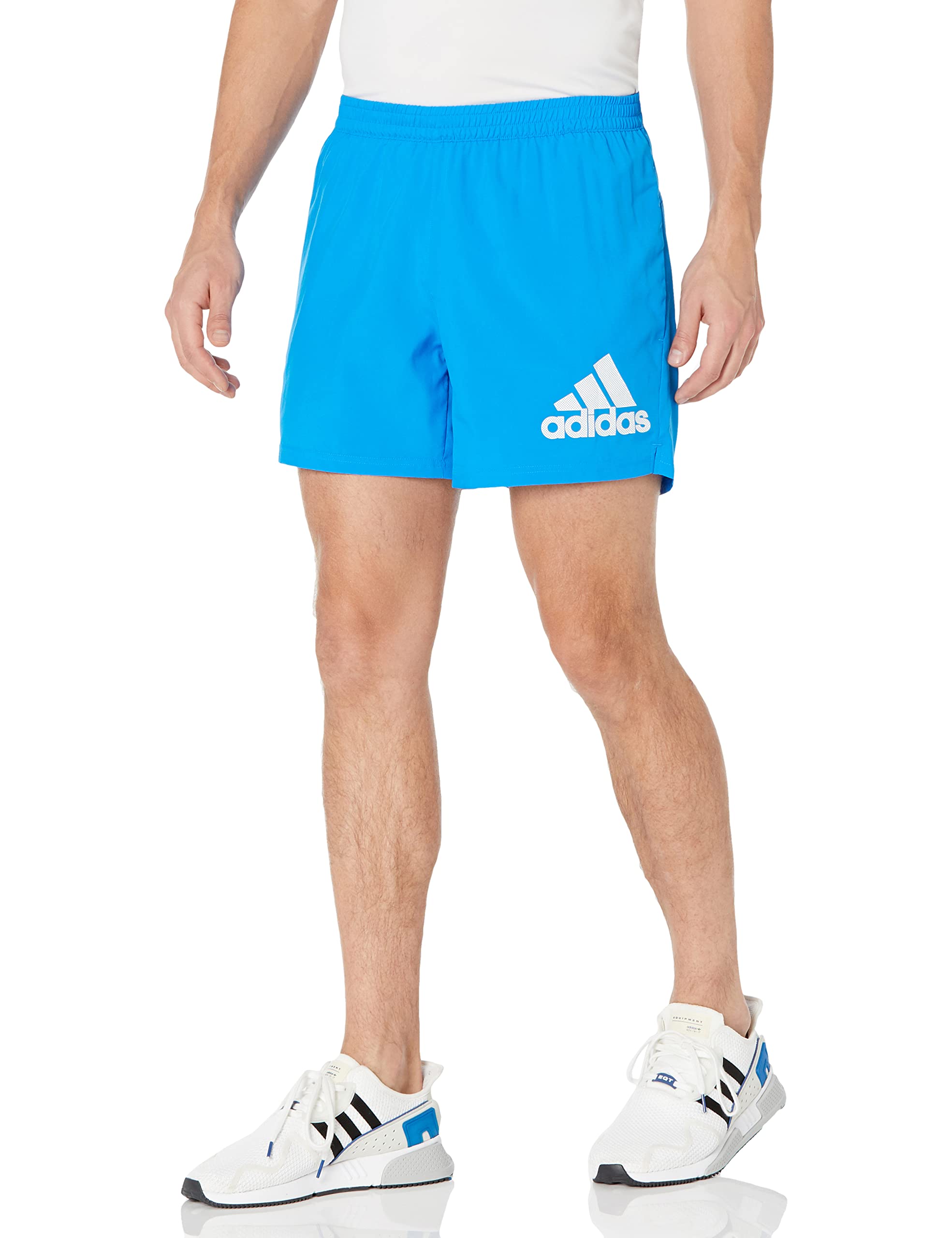 adidas Men's Run It Shorts, Blue Rush, 3X-Large