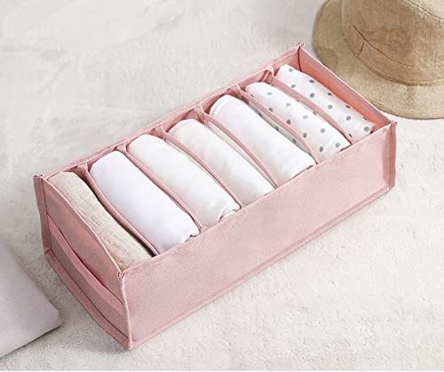 PINK - Shirt Organizer Clothing Storage Drawer Storage