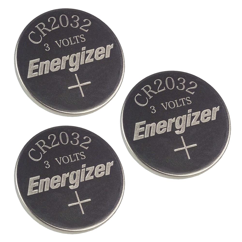 Energizer ECR2032 (CR2032) 3 Volt Lithium Coin Battery, On Tear Strip