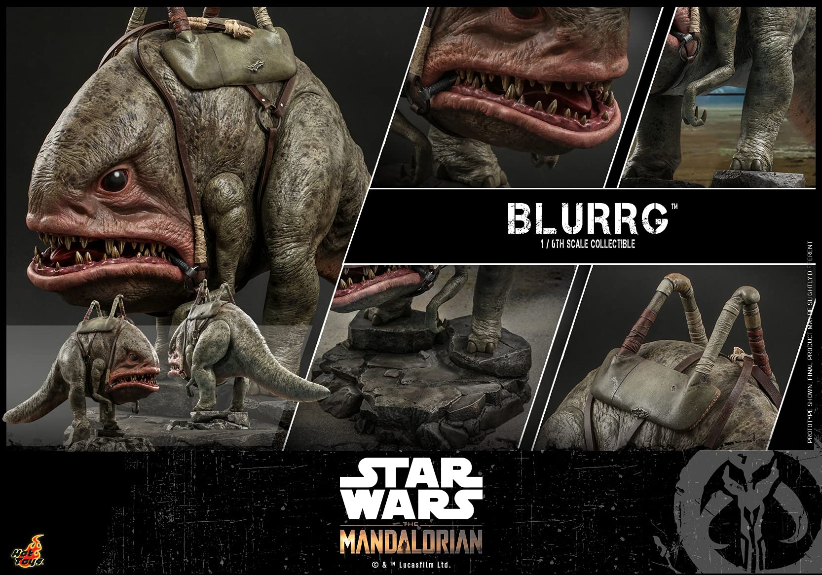 Hot Toys 1:6 Blurrg - The Mandalorian