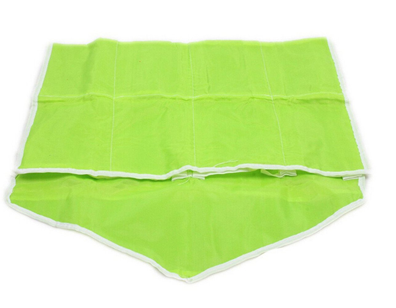 HENGSONG 16 Lots Socks Jewelry Bra Underwear Hanging Storage Pockets Bags Organizer (Green)