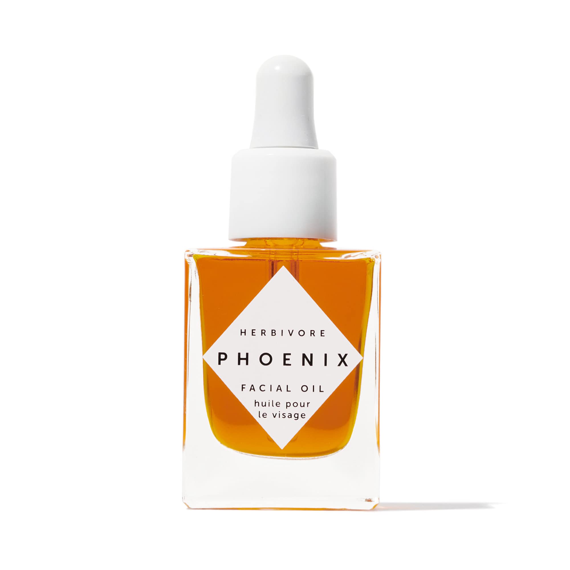 HERBIVORE Phoenix Rosehip Anti Aging Face Oil – Moisturizing Oils with CoQ10, Concentrated Antioxidants & Vitamin E, Replenish & Renew Dry Skin, Vegan, 0.3 oz
