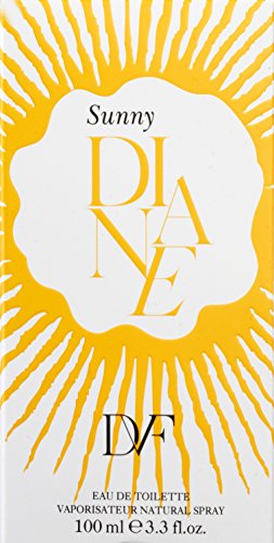 Diana Von Furstenberg Eau de Toilette Spray for Women, Sunny Diane, 3.4 Ounce