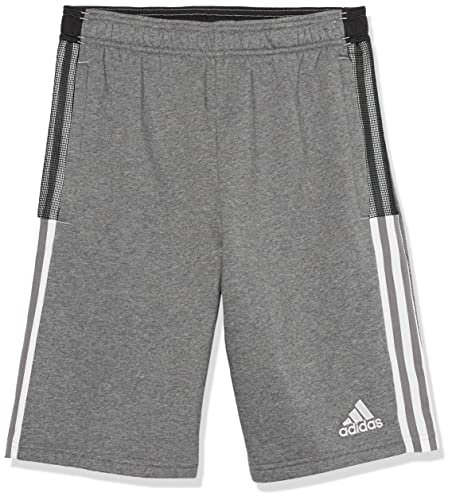 adidas mens Tiro 21 Sweat Shorts Grey Melange Large