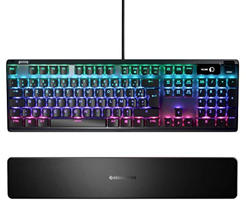 SteelSeries Apex 7 - Mechanical Gaming Keyboard – OLED Smart Display – Brown Switches - French AZERTY Layout