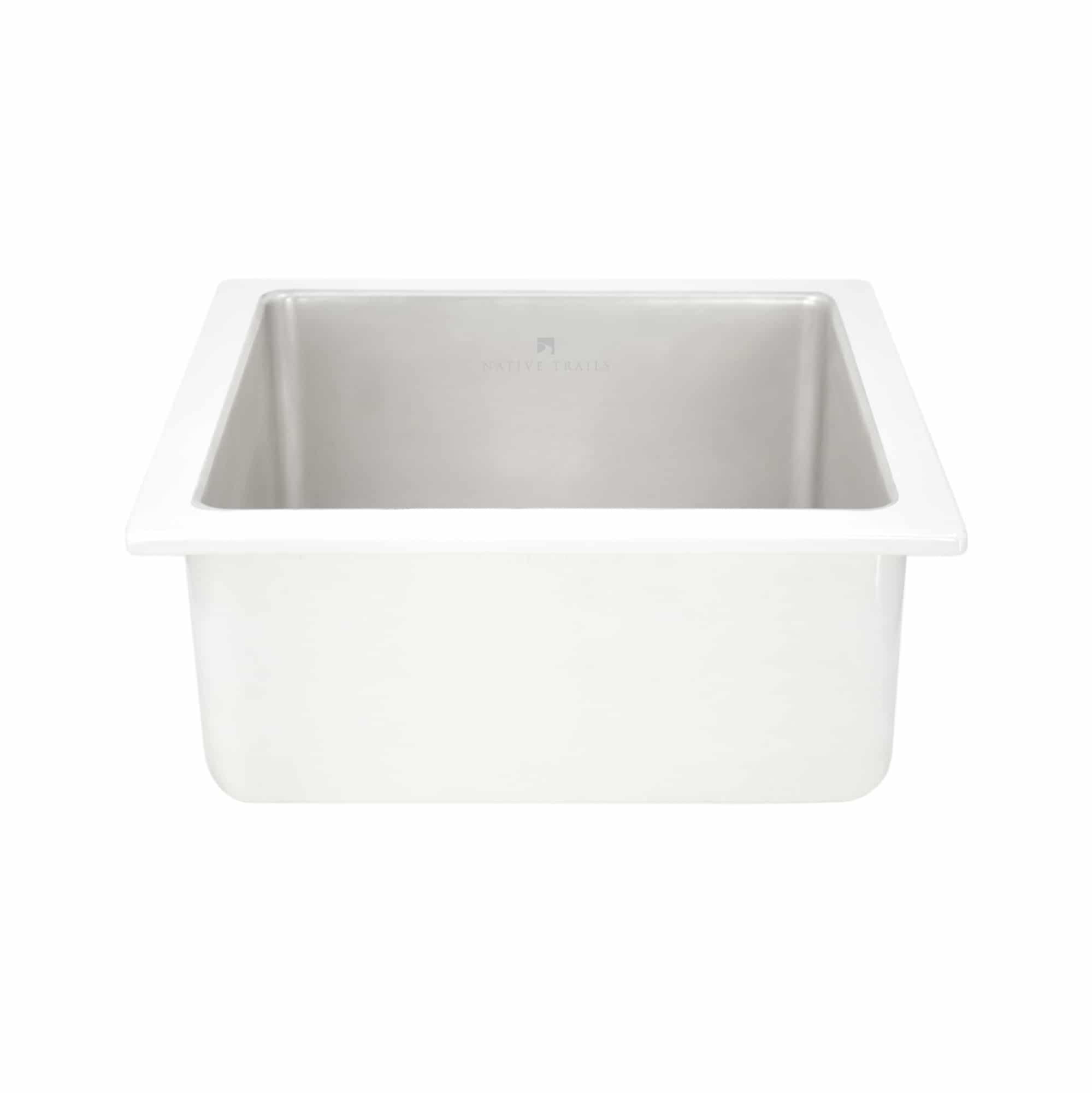 Native Trails Precious Metals Kitchen Sink With Gunmetal Finish PMB1515-M