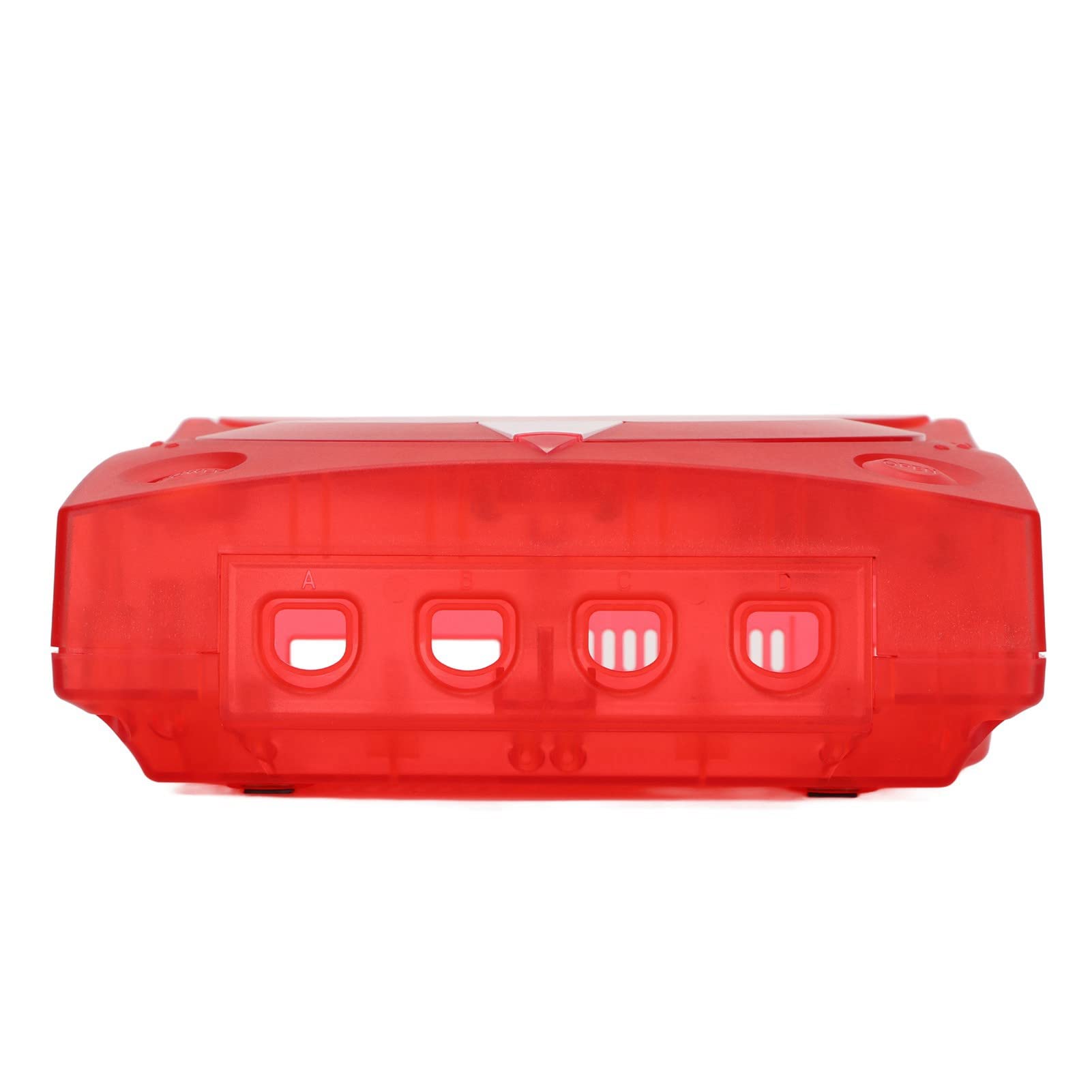 Housing Shell, Impact Resistant Translucent red Replacement Translucent case ABS for SEGA Dreamcast DC for Friends