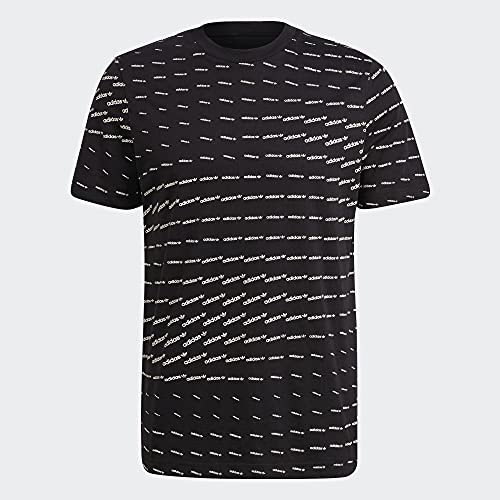 adidas Originals Men's Graphics Monogram Pack T-Shirt, Black/White, Large