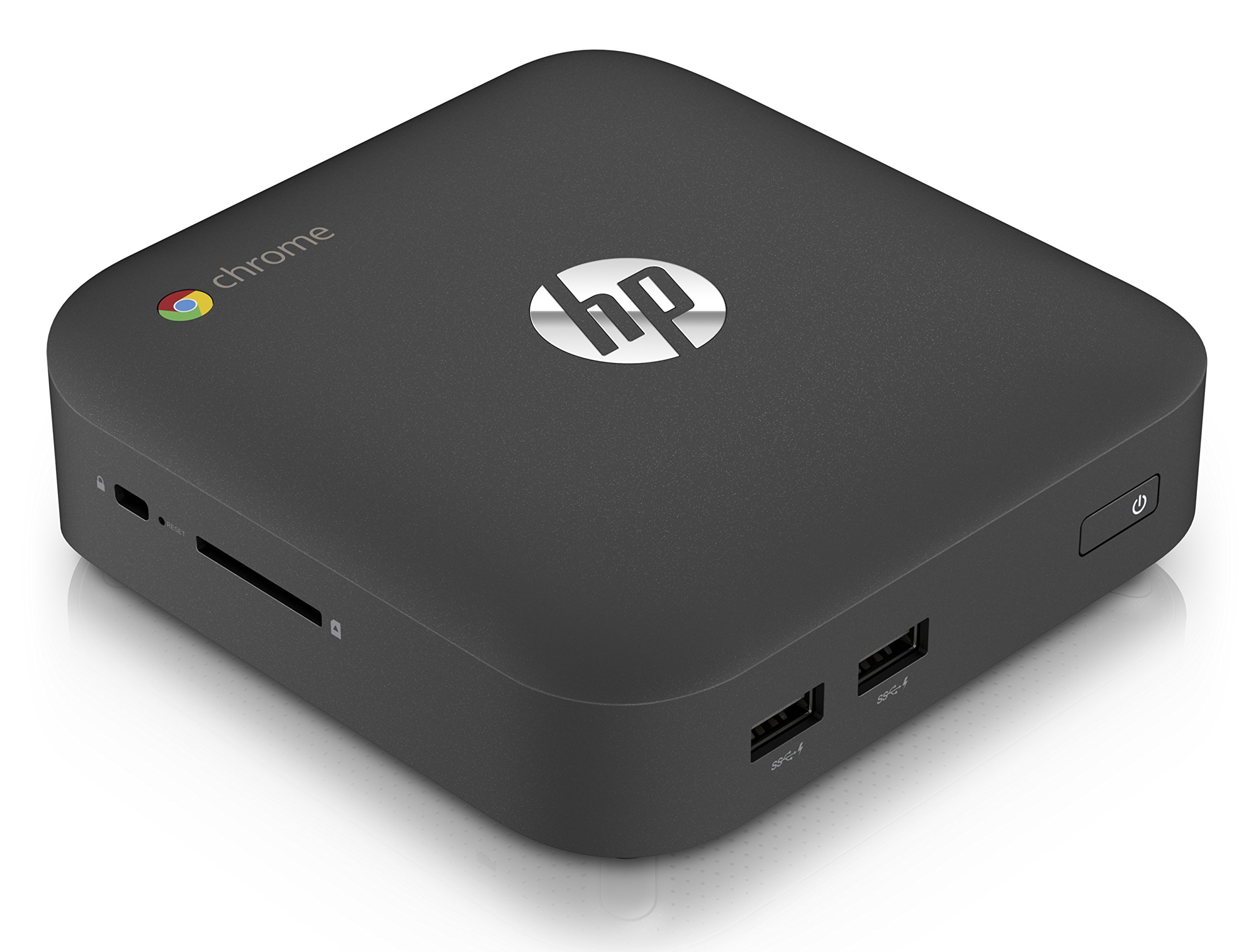 HP J5N50UT#ABA Chromebox Desktop Computer (Intel Celeron 2955U 1.40 GHz 4GB RAM 16GB SSD)- Mini PC