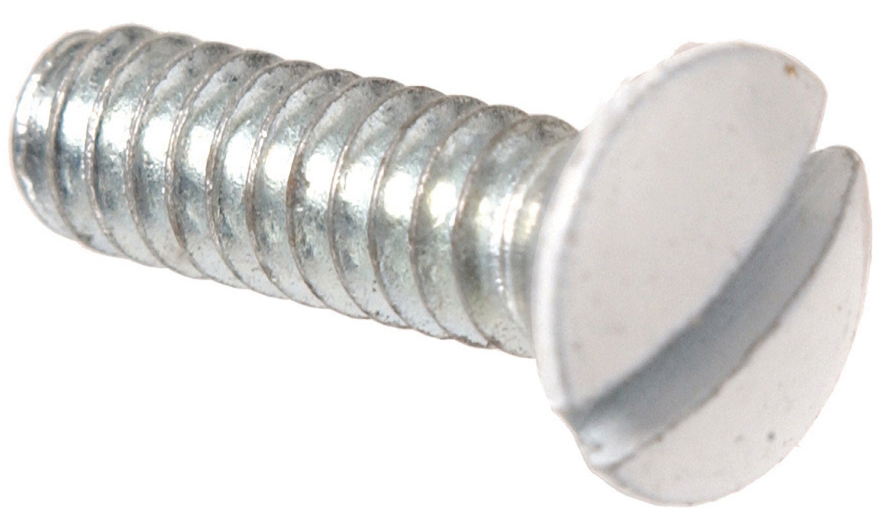 Hillman 4189 White Electrical Switch Plate Screw 6-32 x 1/2IN. (20-Pack)