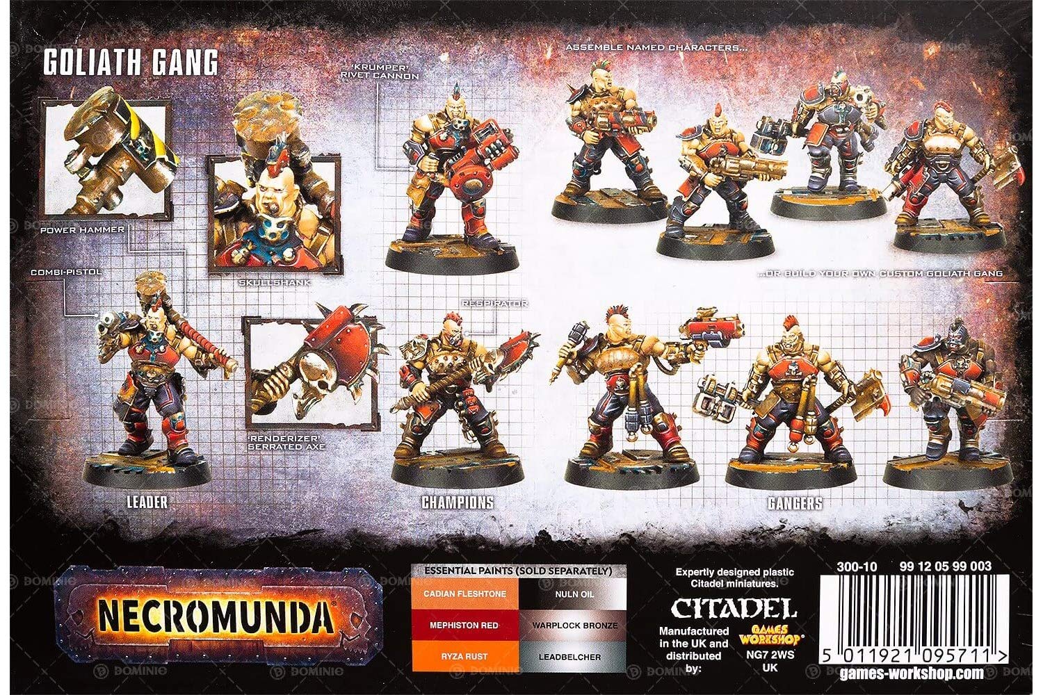 Games Workshop 99120599003 "Necromunda Goliath Gang Miniature