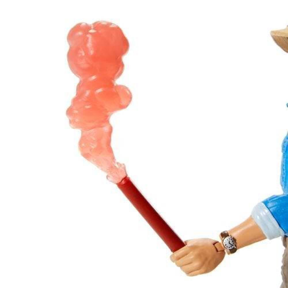 Jurassic World Toys Amber Collection Robert Muldoon 6-in/15.2-cm Action Figure, Swappable Hands & Head, Hat & Dino Shocker Accessories, Collectible Gift for 8 Years Old & Up