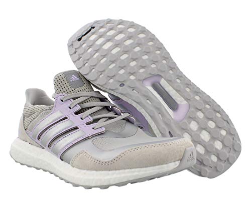 Adidas Women's Low-top, Grey Two Silver Metallic Purple Tint, 8.5