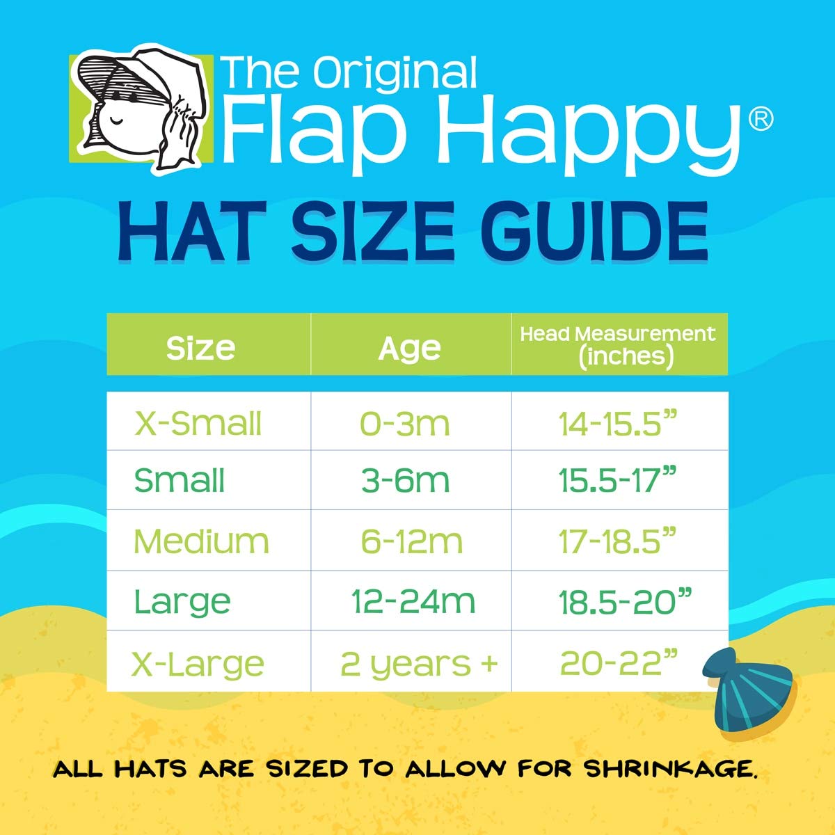 Flap Happy Baby Girls' UPF 50+ Floppy Hat, Pink Stripe Seersucker, Large