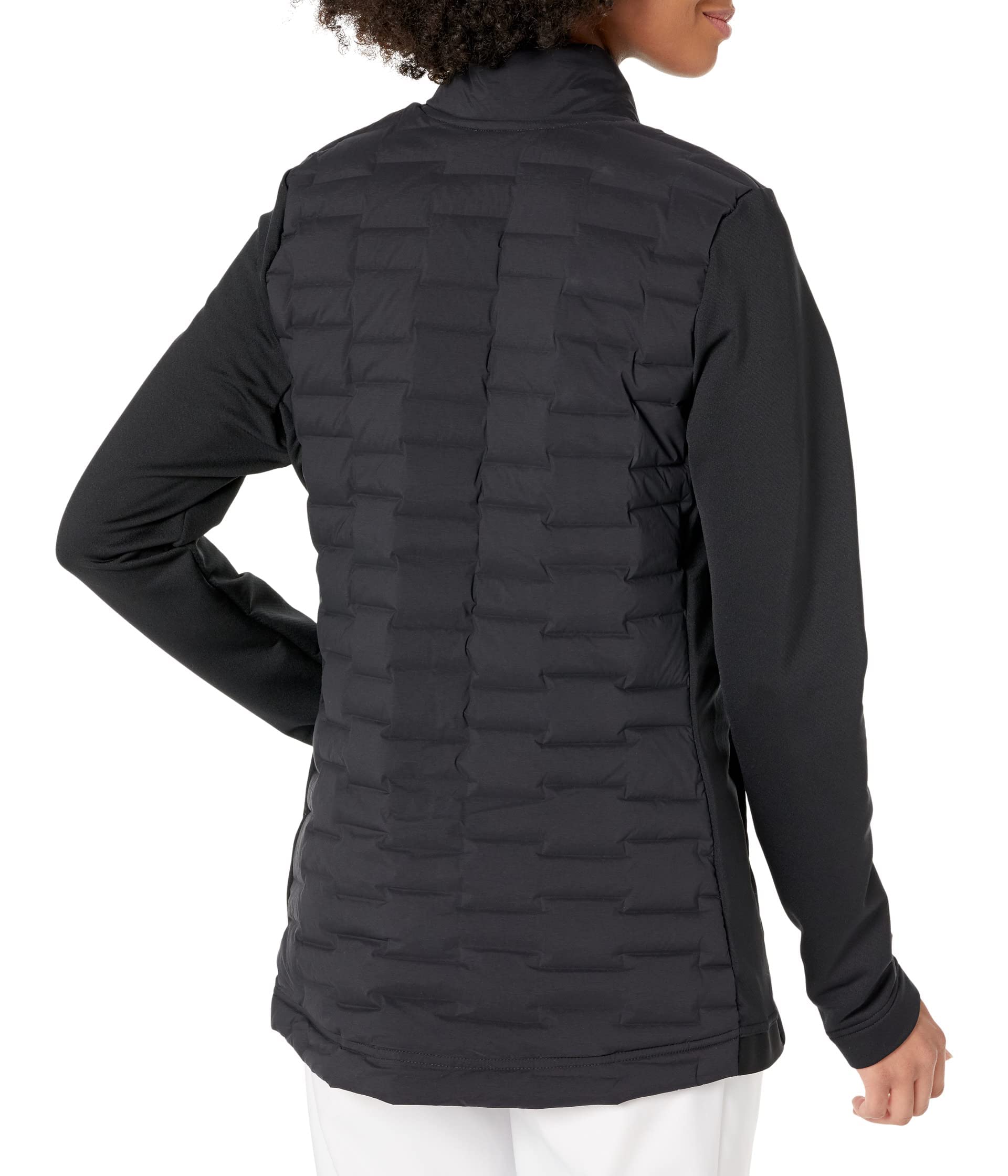 adidas Women's Standard Frostguard Full Zip Padded Jacket, Black, Small