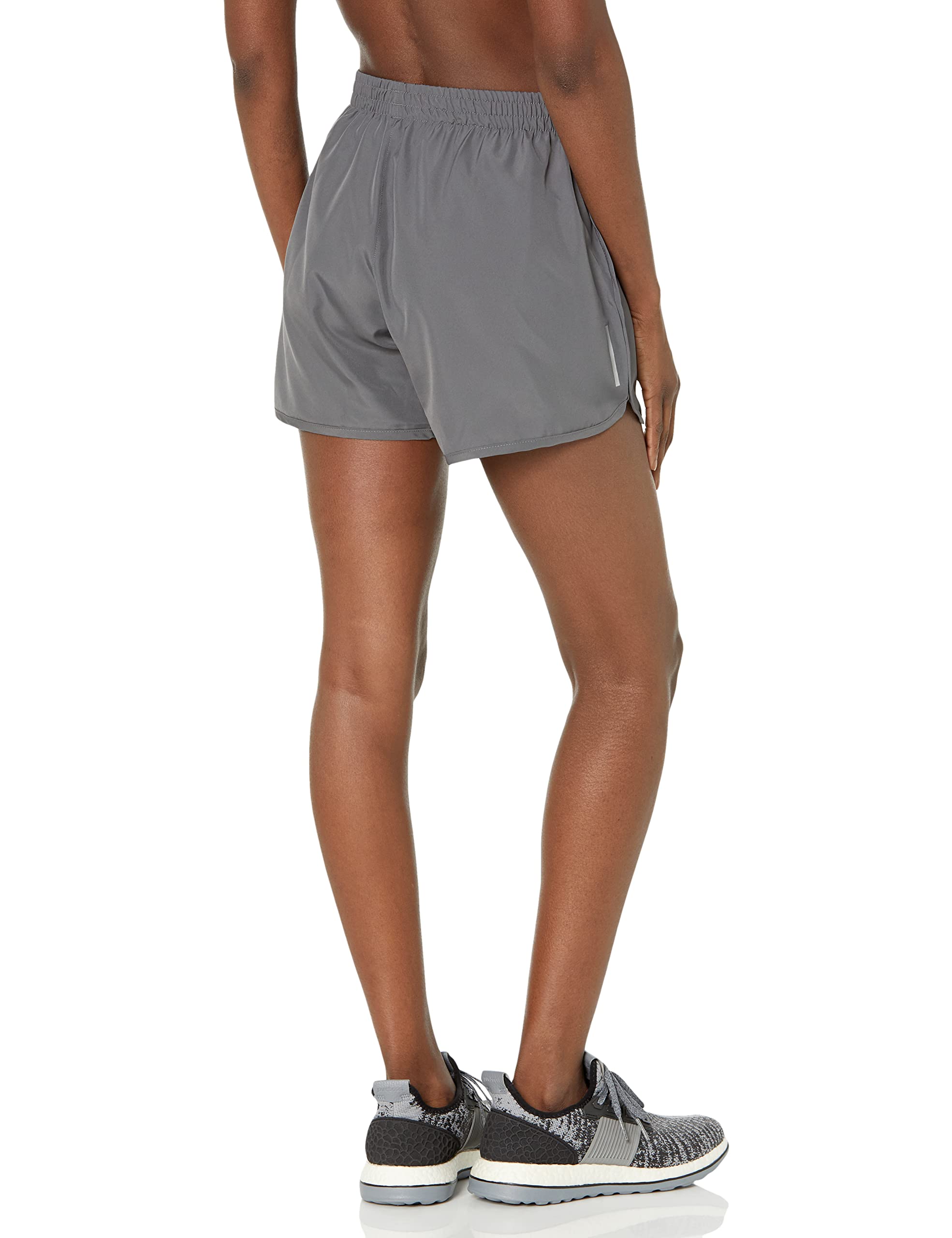 adidas Women's Run It Shorts, Grey, Large