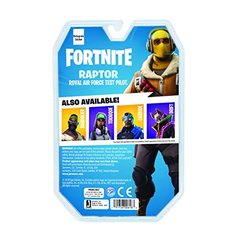 FORTNITE Solo Mode Core Figure Pack, Raptor